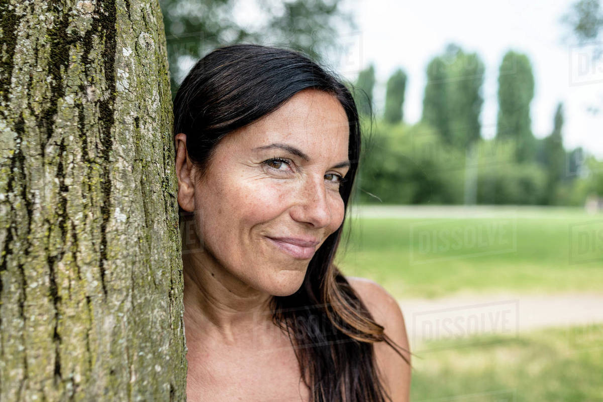 Fitness woman at the park, Milano, Italy. - Royalty-free Stock Photo ...