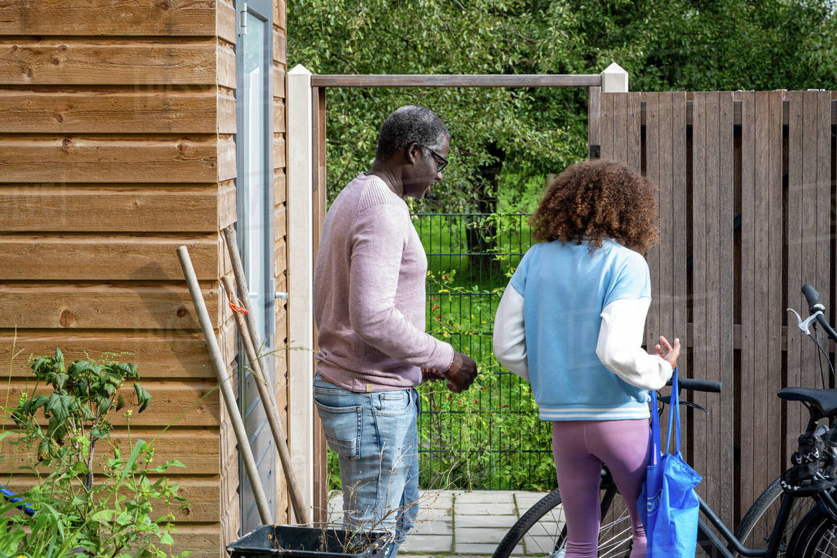 Nigerian father and daughter - Stock Photo - Dissolve
