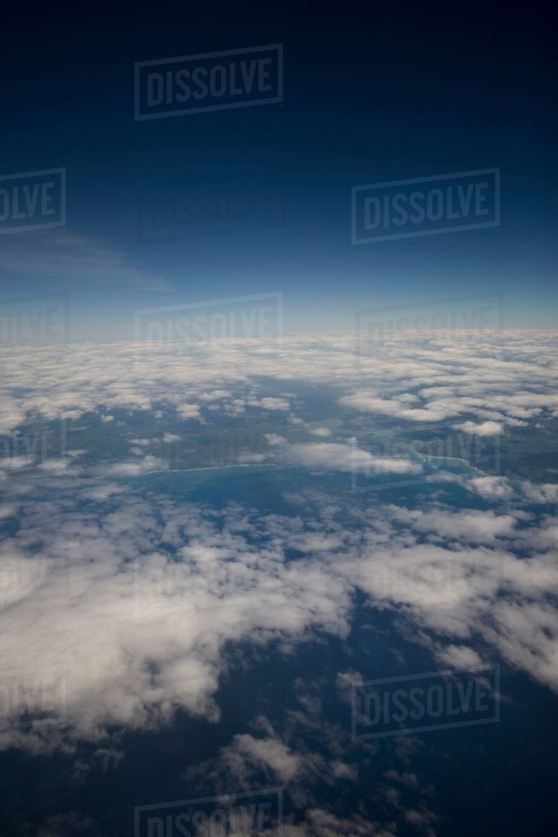 Aerial view of clouds - Royalty-free Stock Photo | Dissolve