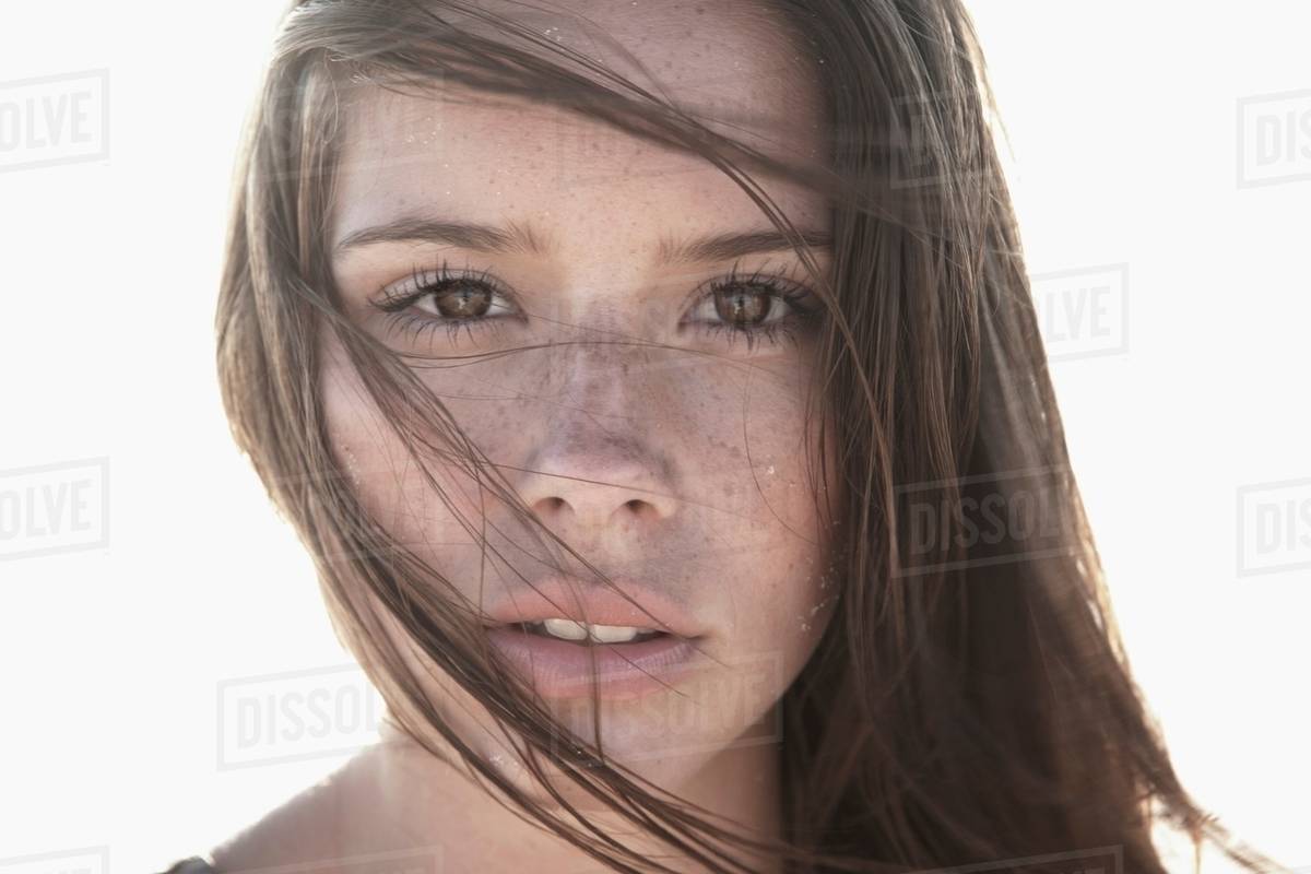 Girl looking in camera - Royalty-free Stock Photo | Dissolve