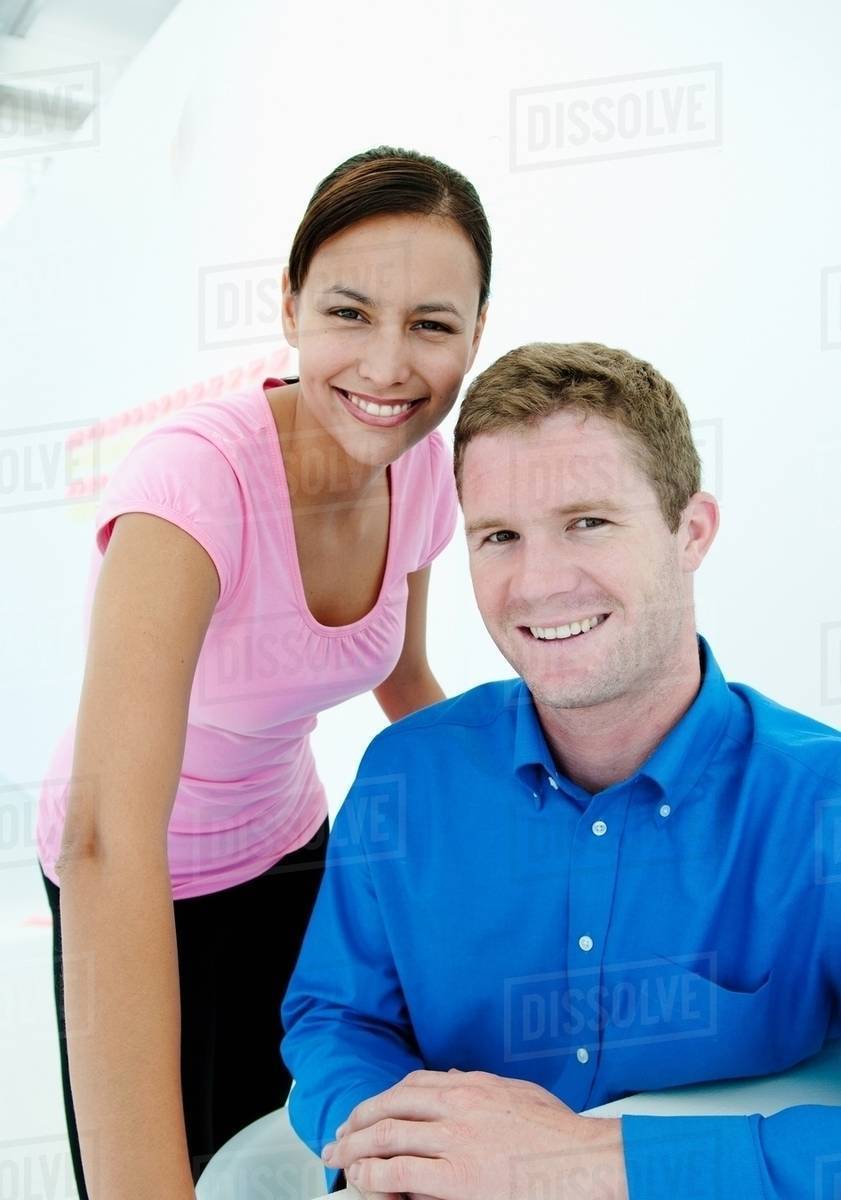 Two business people - Royalty-free Stock Photo | Dissolve