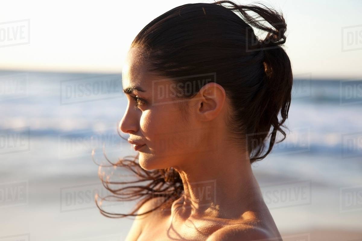 Girl looking out - Stock Photo - Dissolve