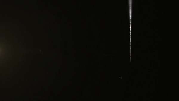 Cinematic scratches and damaged movie reel film effects. - Stock Video ...