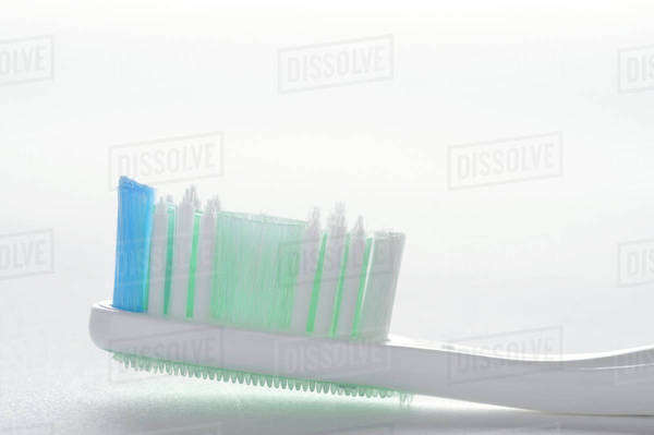 Toothbrush, close-up - Royalty-free Stock Photo | Dissolve