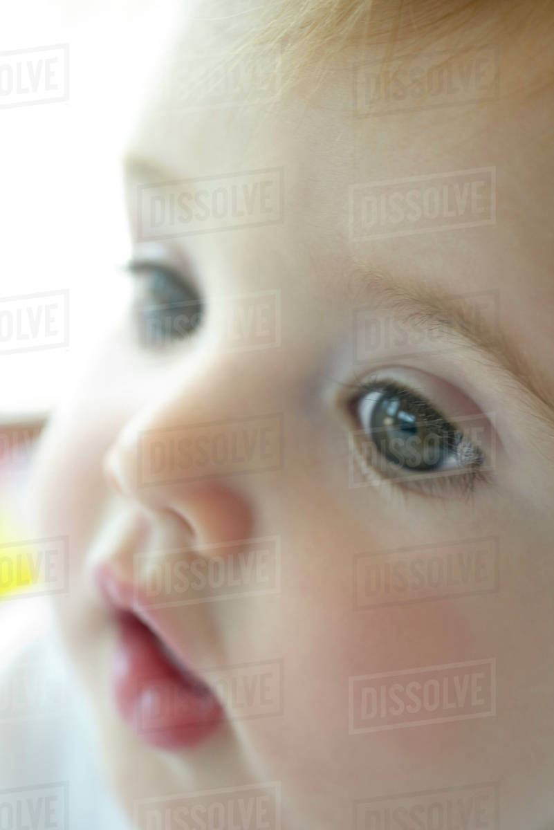 Baby, close-up portrait - Royalty-free Stock Photo | Dissolve