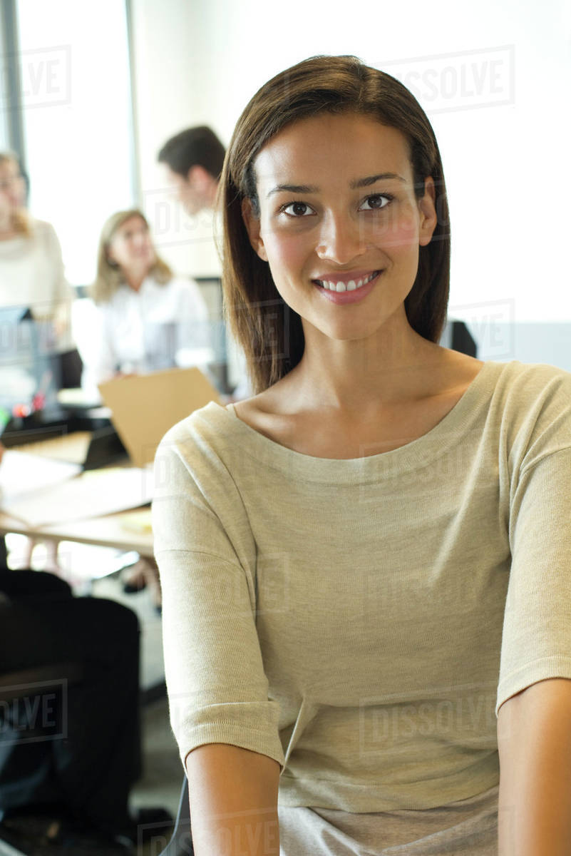 Professional woman in office, portrait - Royalty-free Stock Photo ...
