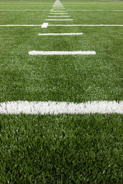 Yard lines on football field - Royalty-free Stock Photo | Dissolve