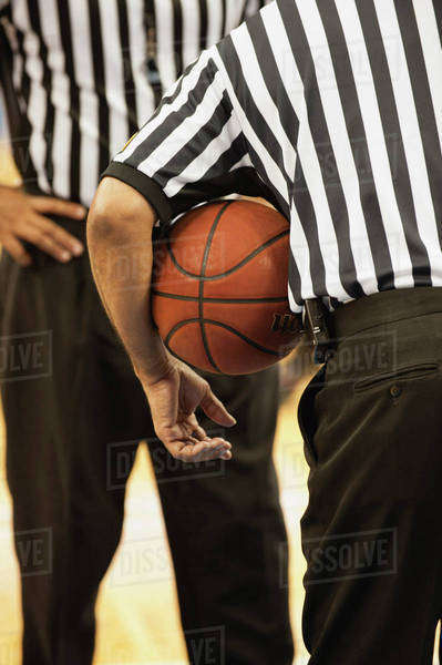 Basketball referees, cropped - Royalty-free Stock Photo | Dissolve