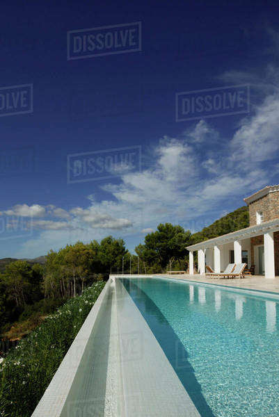 Resort swimming pool - Royalty-free Stock Photo | Dissolve