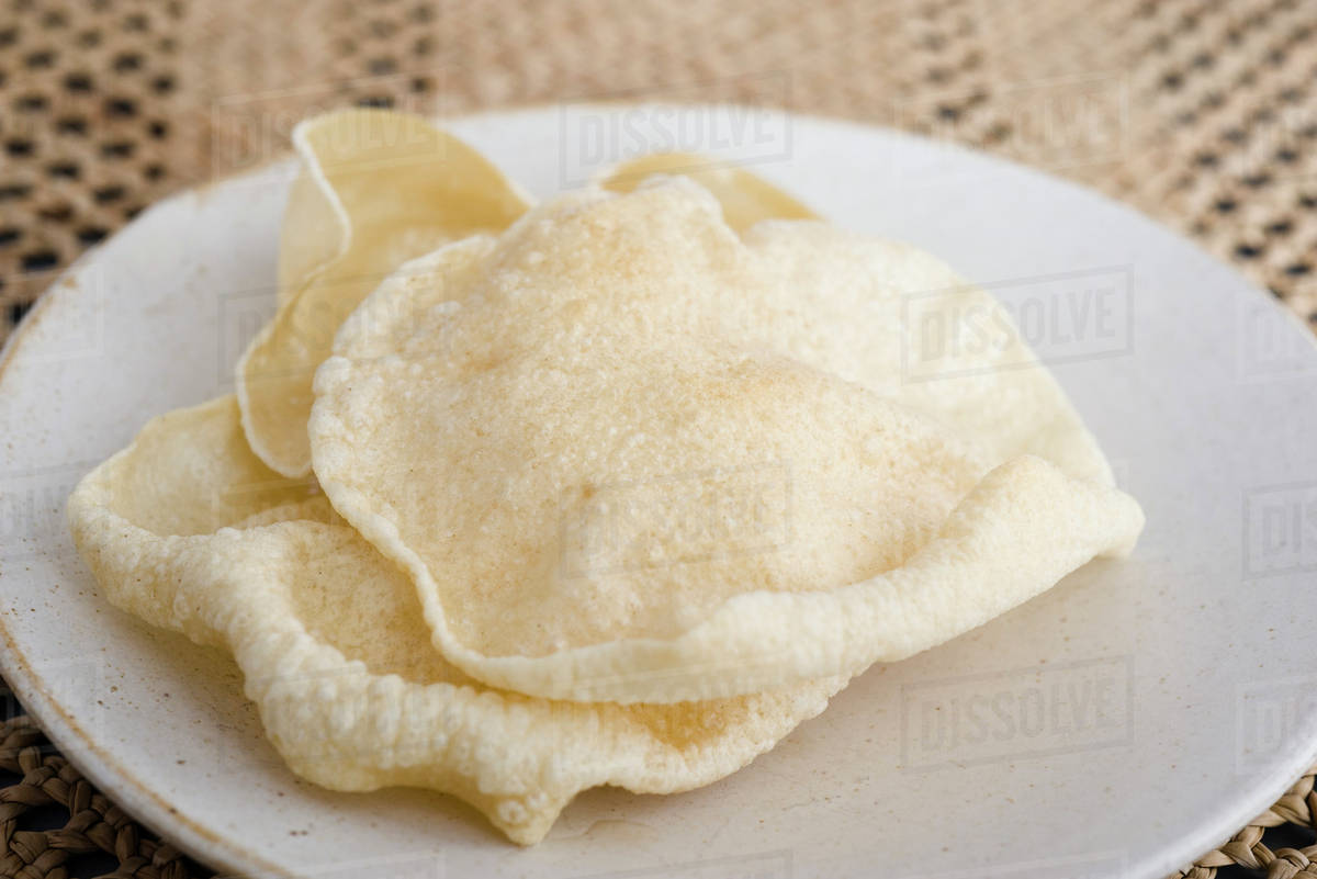 Fresh papadum - Royalty-free Stock Photo | Dissolve