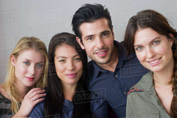 Friends, portrait - Royalty-free Stock Photo | Dissolve