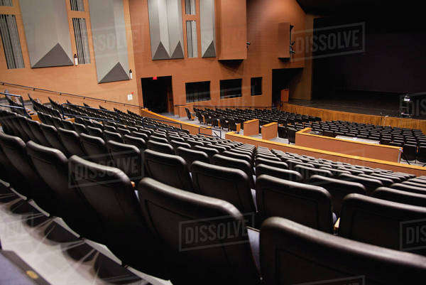 Empty auditorium - Stock Photo - Dissolve