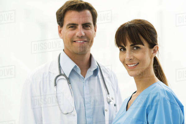 Health care professionals, portrait - Royalty-free Stock Photo | Dissolve