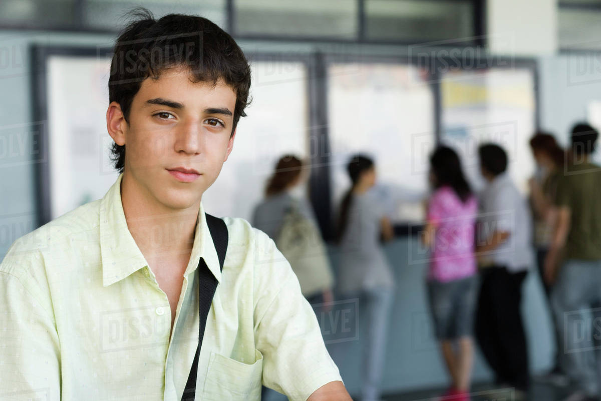 High school student, portrait - Royalty-free Stock Photo | Dissolve