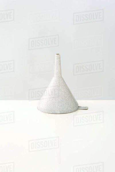 Upside down funnel, close-up - Royalty-free Stock Photo | Dissolve