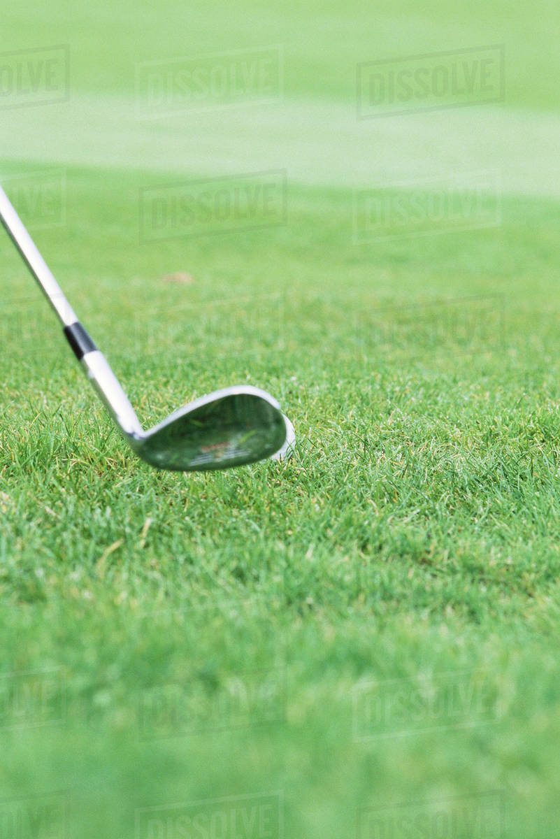 Golf club and green - Royalty-free Stock Photo | Dissolve