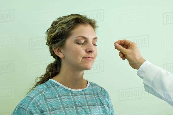 Patient undergoing medical examination - Royalty-free Stock Photo ...