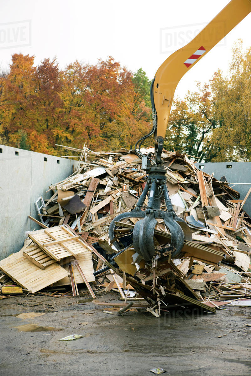 Salvaging wood - Royalty-free Stock Photo | Dissolve