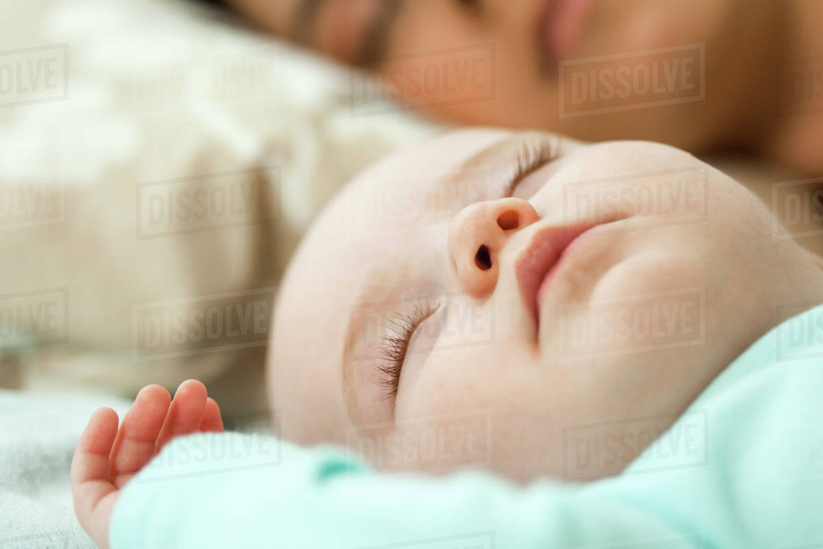 Infant napping - Royalty-free Stock Photo | Dissolve