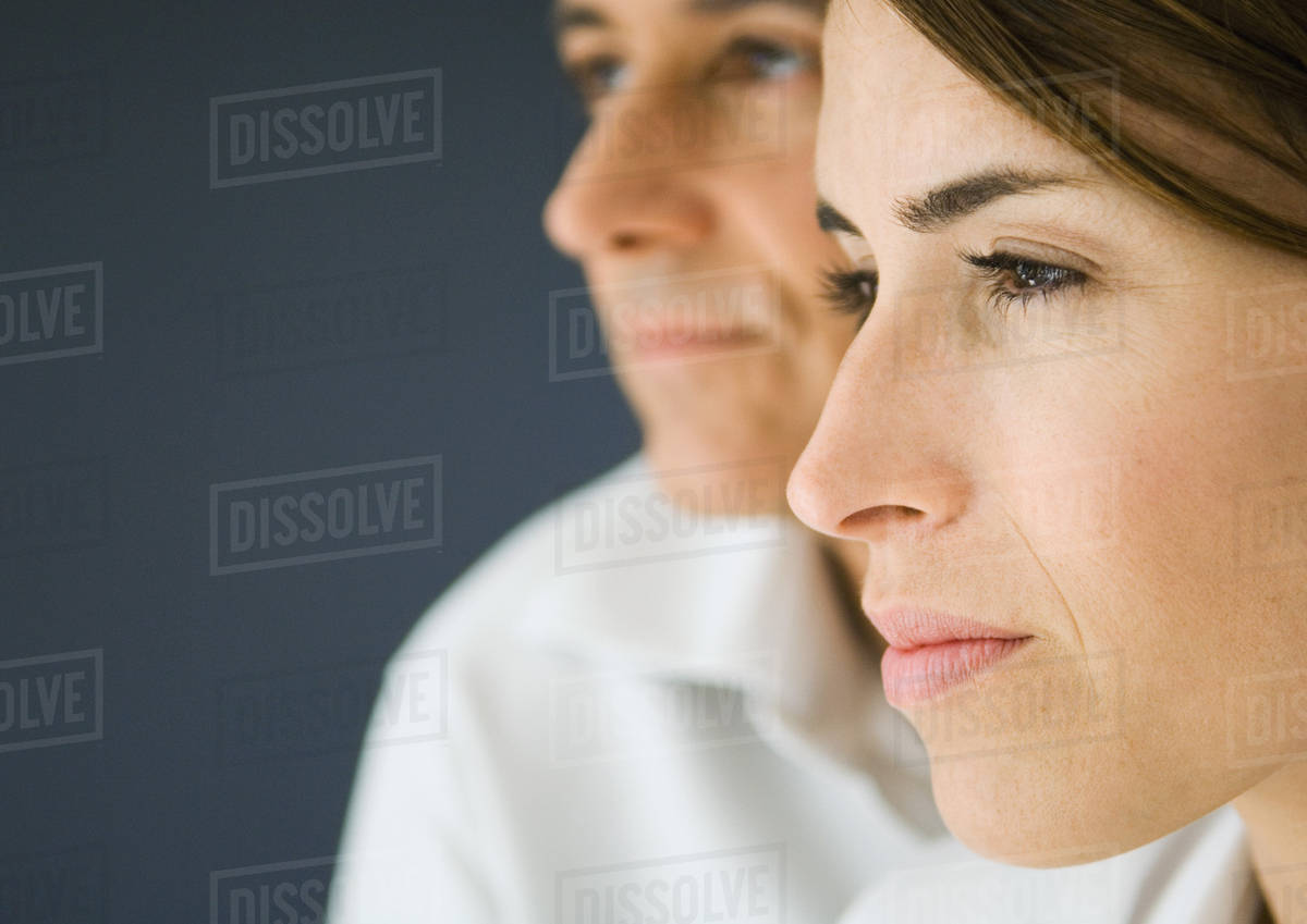 Couple, side view, close-up - Royalty-free Stock Photo | Dissolve