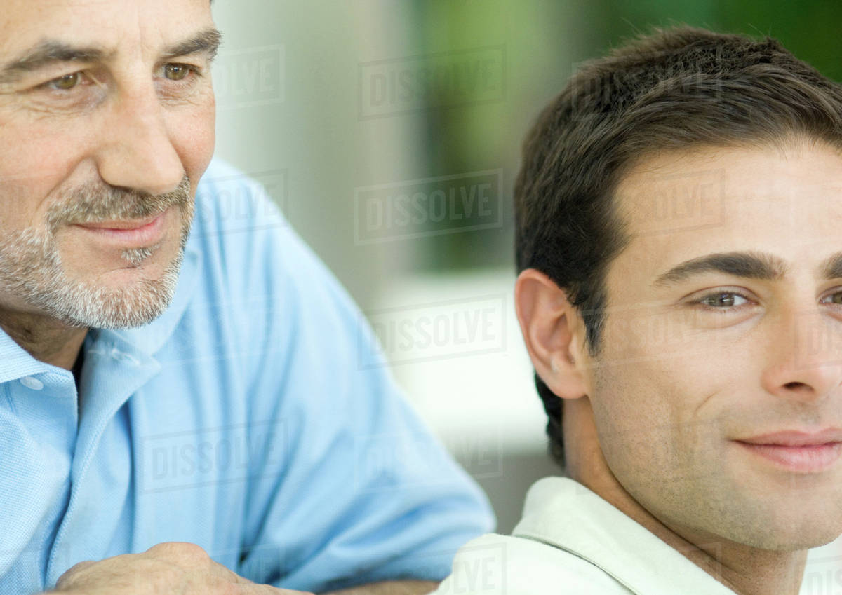 Man and father, portrait - Royalty-free Stock Photo | Dissolve