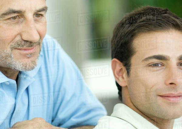 Man and father, portrait - Royalty-free Stock Photo | Dissolve