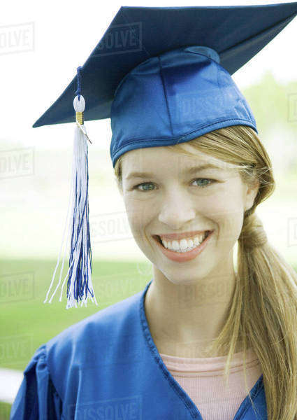 Female graduate - Stock Photo - Dissolve