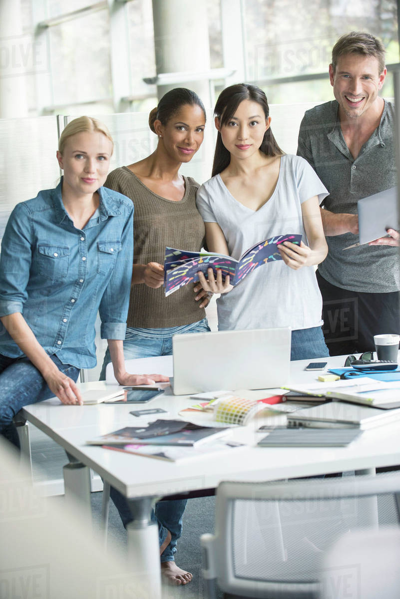 Teamwork gets projects done - Royalty-free Stock Photo | Dissolve