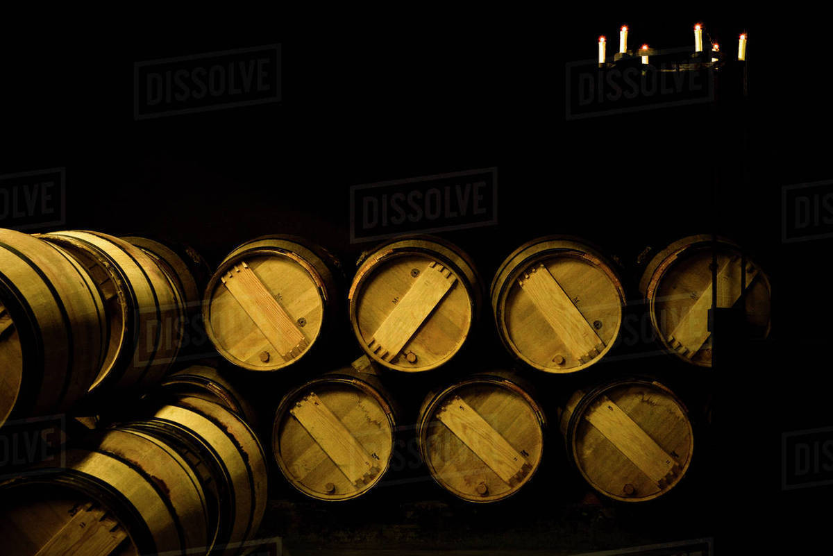 Wine barrels - Royalty-free Stock Photo | Dissolve