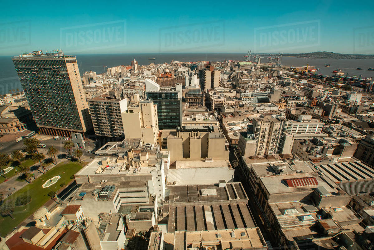 View of cityscape - Royalty-free Stock Photo | Dissolve