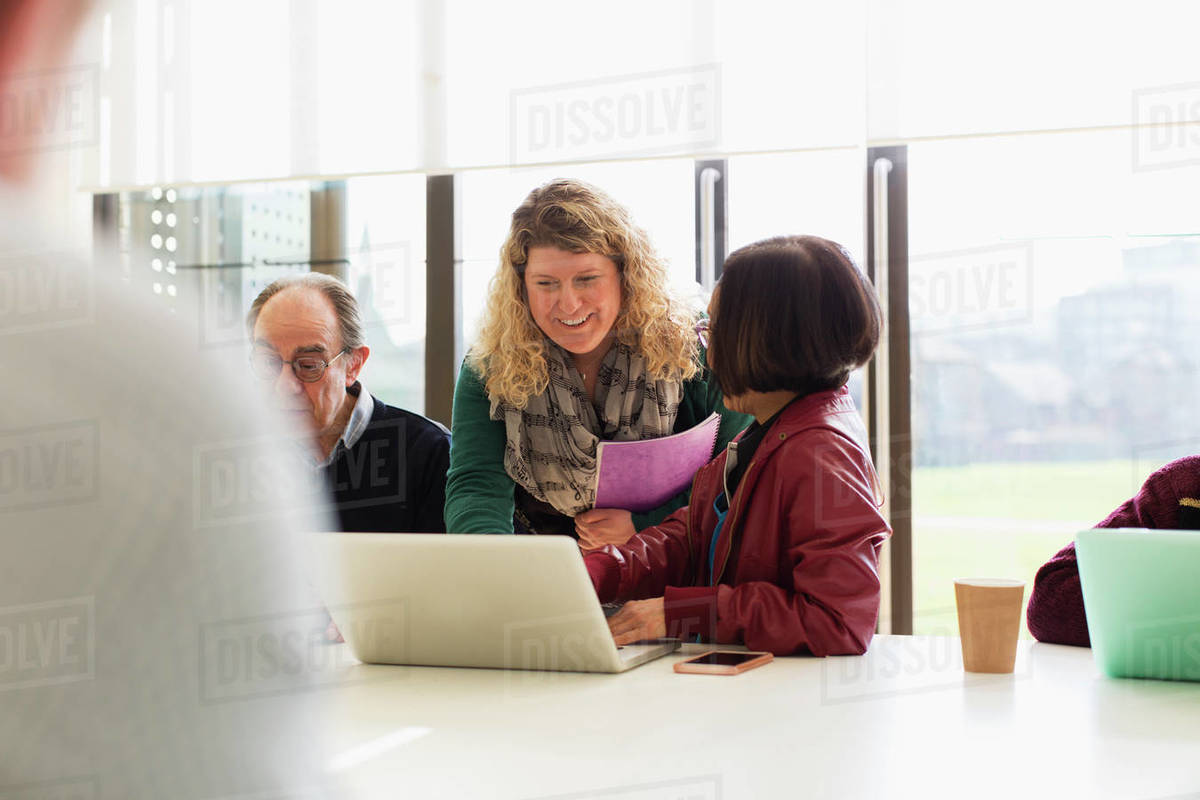 Business people talking in conference room meeting - Royalty-free Stock ...