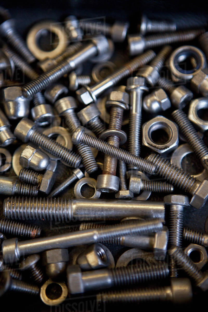 Nuts and Bolts - Stock Photo - Dissolve