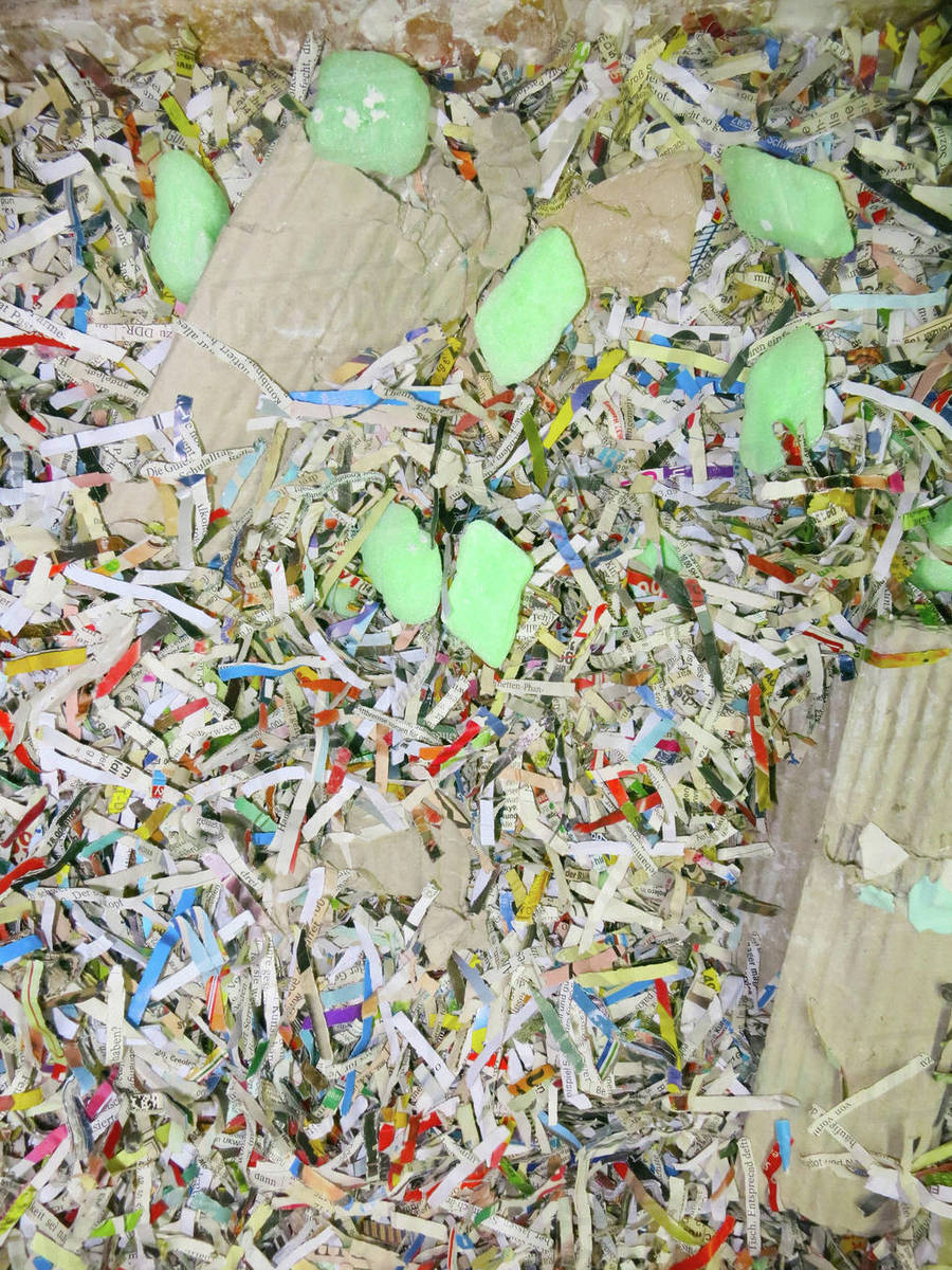 Multicolor shredded confetti paper - Royalty-free Stock Photo | Dissolve