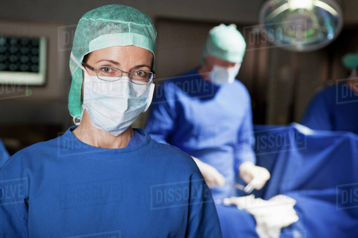 Portrait of a surgeon - Royalty-free Stock Photo | Dissolve