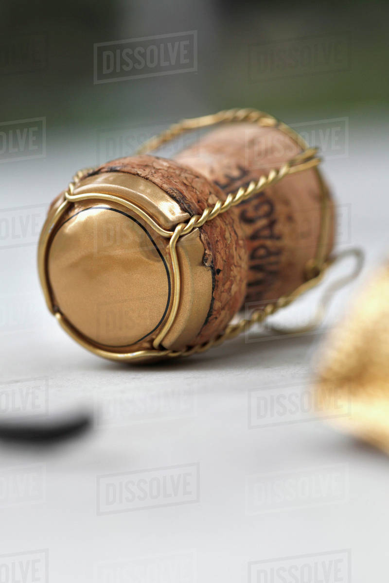 Champagne cork still life - Royalty-free Stock Photo | Dissolve